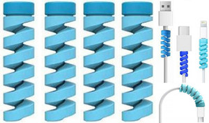 VAAMnational Silicon Charger Data Cable Protector Mobile Fast Charging ...