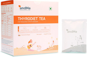 andMe Thyroid Tea for Hypothyroidism- Restore healthy T3, T4 levels ...