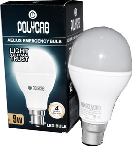 Polycab AELIUS EMERGENCY LED 9W 4 hrs Bulb Emergency Light Price in ...