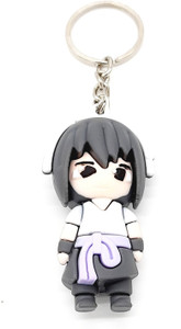 Arkanum Sasuke Uchiha Naruto Anime Character Model 1 Silicone Keychain ...