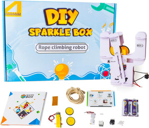 Sparklebox Rope Climbing Robot Kit | Ideal Gift for Kids of Age 9 Years ...