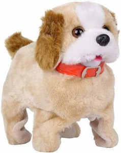 Florina Musical Dancing Dog with Lights for Kids, White - Musical ...