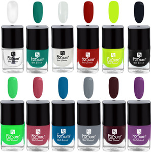 ForSure Trendy Long Lasting Premium Gel Nail Polish Quick Dry Combo of ...
