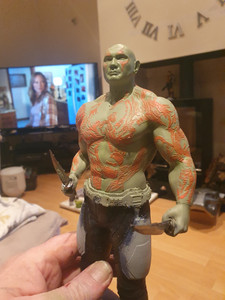 Drax The Destroyer Poster MultiColor PhotoPaper Print (12 inch X 18 ...