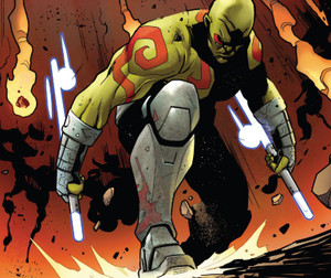 Drax The Destroyer Poster MultiColor PhotoPaper Print (12 inch X 18 ...