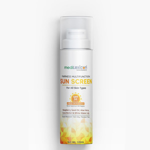 medilexicon Sunscreen - SPF 50 PA+++ sunscreen001 - Price in India, Buy ...