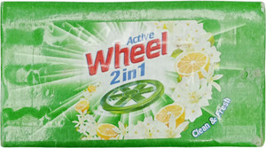 Wheel Active 2 In 1 Detergent Bar Price in India - Buy Wheel Active 2 ...