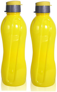 Wonder Plastic Thunder Fliptop Water Bottle, Set of 2 Pc, 1000 ml ...