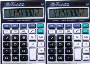 Flipkart.com | german valley Basic Calculator 2 Power Solar/Battery ...