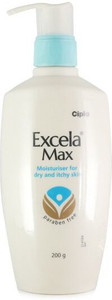 Cipla Excela Max Moisturiser - 200g - For Dry & Itchy Skin - Price in ...
