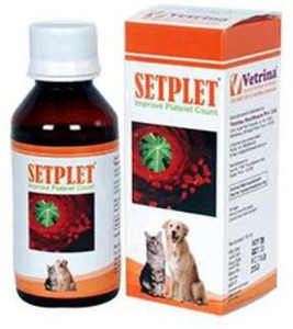 Vetrina Setplet Syrup platelet Booster with hematinics for dogs and ...