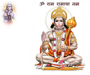 Lord Hanuman Ji Poster, bal hanuman ji POSTER, God Poster for Wall | A3 ...