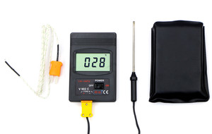 VAR TECH V 902C Digital Thermometer With Rod type & Bead type probes ...