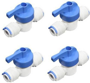 UNISAFE AQUA RO SYSTEM RO Tube Ball Valve Quick Connect Fitting for RO ...