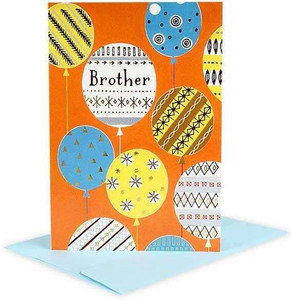 ARCHIES Happy Birthday Brother (pack of 5) Greeting Card Price in India ...