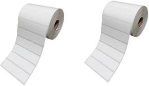 youlogic 50 mm X 30 mm, (White) Direct Thermal Barcode Labels (DT), Set ...