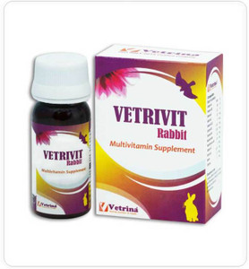 Vetrina Vetrivit Rabbit Multivitamin supplement for Rabbit (Pack of 3 ...