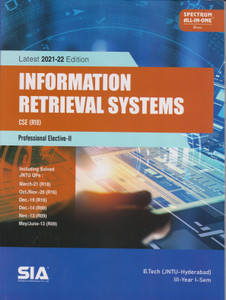 Information Retrieval System B.Tech III-Year 1-Sem(CSE)R18,Professional ...