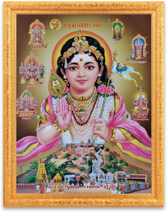 BM Traders Lord Murugan Religious Frame Price in India - Buy BM Traders ...