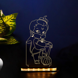 StarLaser Hanuman Night lamp Warm White Light Table Lamp Price in India ...