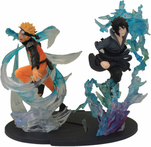 OFFO Naruto & Sasuke Action Figure [19 cm] for Home Decors, Office Desk ...