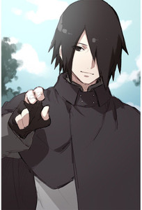 Sasuke pokes forehead sakura wall poster REDCLOUD Paper Print ...