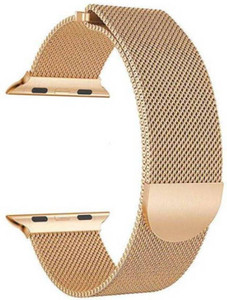 JIGO PLUS Watch 45MM Series 7 Watch METAL LOOP BELT (Gold) Smart Watch ...