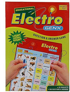 Olympia Games And Toys Educational Electro Question & Answer Game for 5 ...