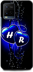 WallCraft Back Cover for Vivo Y21T, V2135 H R, H LOVES R, NAME ...