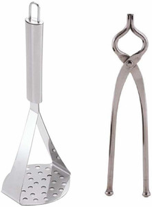 himakshi export Stainless Steel Sandasi with Masher Kitchen Tool Set ...