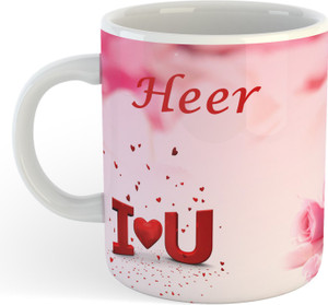 ADN21 All Day New Printed Premium I Love You Heer Ceramic Coffee , Best ...