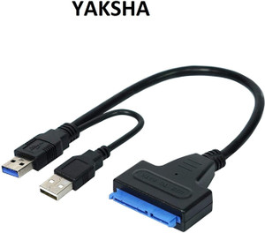 Yaksha SATA to USB 3.0 Adapter, for 2.5" HDD/SSD Laptop Hard Drive to ...