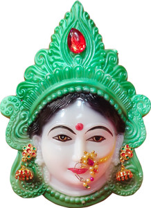 Ayodhya Bhakti Mahalaxmi Mukhota Face !! Colour Green !! Goddess ...