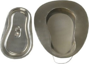 NEOSAFE Stainless Steel Bed Pan for Male & Female Urine Pot Price in ...