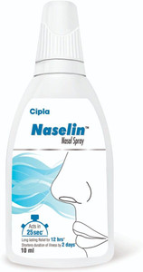 Cipla Naselin Nasal Spray | Relief from Nasal Congestion ...