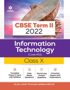 CBSE Information Technology Term 2 Class 10 With MCQ For Exam 2022: Buy ...