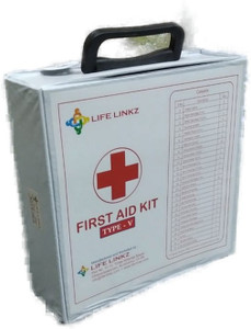 life linkz FIRST AID BOX Plastic Rectangular Box Set with Medicine ...