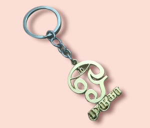 Deethyas Fashion Lord Murugan Muruga Kanda Tamil Text OM Metal Keychain ...