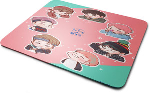 abloe Bts Mouse Pad Rap Monster Jin Suga J-Hope Jimin V Jungkook Non ...