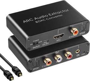 microware HDMI ARC Audio Extractor 192KHz DAC Converter ARC Audio ...
