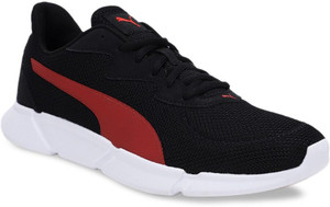 PUMA Puma Unisex Black Mesh INTERFLEX Running Shoes Running Shoes For ...
