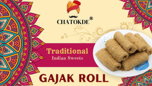 CHATOKDE Premium Khasta Gud (Jaggery) Gajak Roll | Winter Special ...