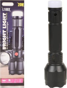 Zimork L100X Multi-Functional Back Tube Blinker Rechargeable Handheld ...