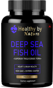 Healthy By Nature Deep Sea Fish Oil 2500mg (Omega 3 Fish Oil) Ultra ...
