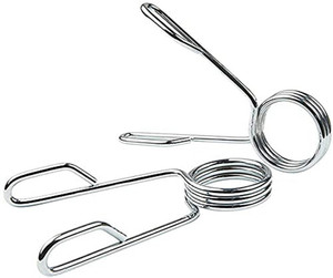 LCARNO Spring Gym Lock, Olympic Rod Lock for Dumbbells Clips 50mm (Pack ...