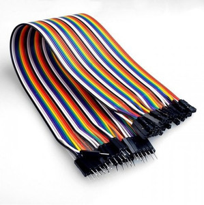 TekBud Jumper Wires M-M, M-F, F-F (40+40+40) Breadboard Jumper Wires ...