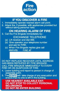 RLDigitalUnits Fire Action Hospital sign Emergency Sign Price in India ...