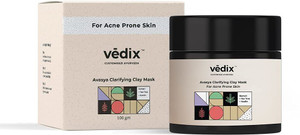 Vedix Face Pack - Avasya Clarifying Clay Mask For Acne Prone Skin ...