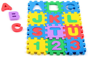 MANTICORE . Alphabet ABCD Non-Toxic Foam Floor Mat For Kids Puzzle for ...