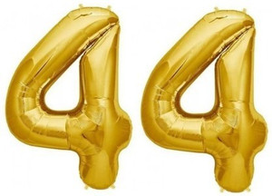 Flipkart.com | Urban villagers Solid Solid 44 Numbers Golden Foil ...